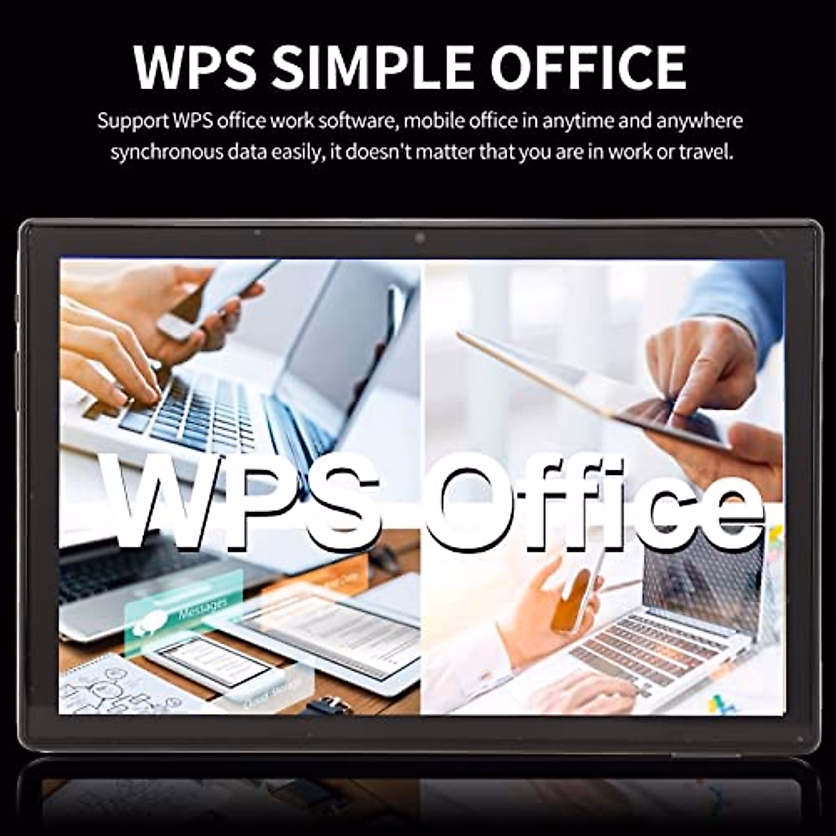 LBEC Portable Tablet, 10 Inch Tablet 1920x1200 IPS Grey 6G RAM 128G ROM Octa Core CPU Processor for Travel for Home (US Plug)