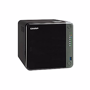 QNAP TS-453D-4G 4 Bay NAS for Professionals with Intel® Celeron® J4125 CPU and Two 2.5GbE Ports