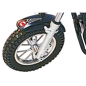 Burromax TT250, 250w 24v, 2 Speeds, 14 Mph, Up to 150lb Rider, Electric Mini Bike (Black)
