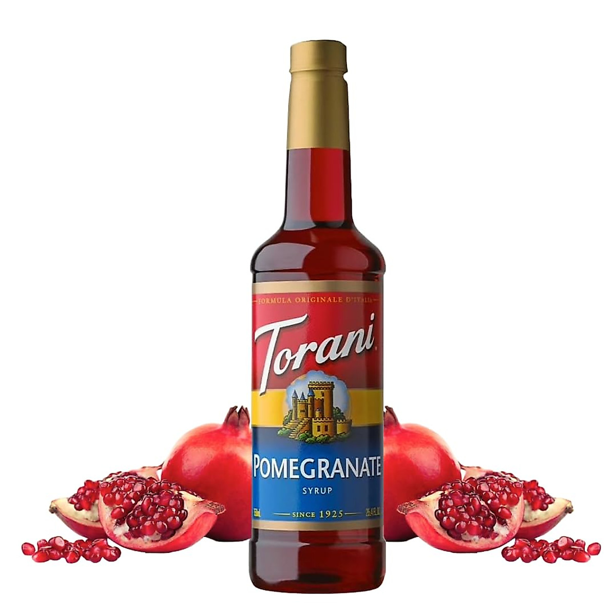 Torani Syrup, Pomegranate, 25.4-Ounce PET Bottle
