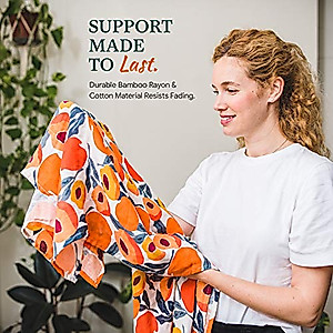 San Francisco Baby Unisex Swaddle Blankets, 3-Pack – Soft, Bamboo Rayon and Cotton Baby Blankets for Boys and Girls Promote Sound Sleep – 47x47 in. Receiving Blanket/Multipurpose Baby Essentials