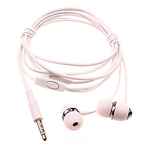 Wired Earphones Hi-Fi Sound Headphones Handsfree Mic Headset Earbuds Compatible with Alcatel 3V (2019) - 7 - Jitterbug Smart 2 - REVVL 2