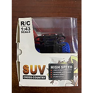 Kizeefun Remote Control Car for Toddlers, Mini RC Car for Kids, Boys and Girls with 1: 43 Scale, 4 Channels, Toy for Toddlers and Kids 3, 4, 5,6, 7, 8 Year Old (4 AA Batteries Included)