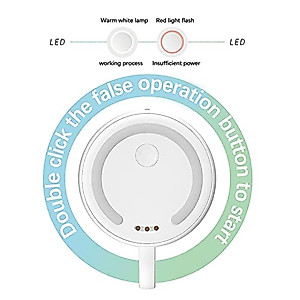 Portable Blender, Personal Size Blender, Battery Powered USB Blender, With Four Blades, Mini Blender Travel Bottle for Juice, Shakes, and Smoothies Personal (Pink)