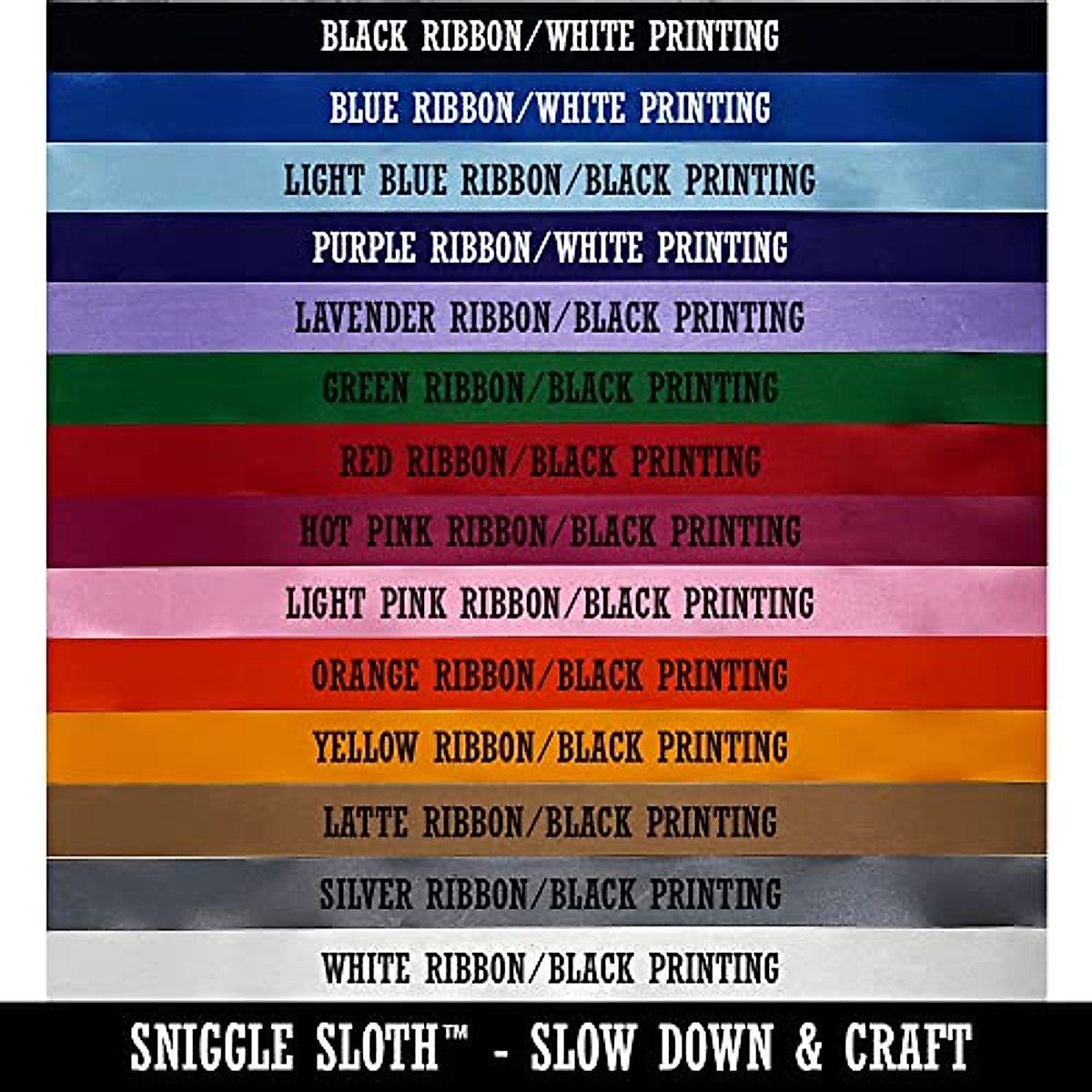 Lightning Bolt Thunderbolt Satin Ribbon for Bows Gift Wrapping DIY Craft Projects - 3 Yards - Black Ribbon/White Printing - 1 Inch Width