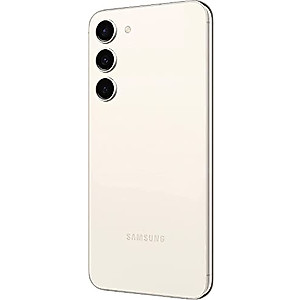 Samsung Galaxy S23 5G (SM-S911B/DS) Dual SIM 256GB ROM 8GB RAM, GSM Unlocked International Version Mobile Cell Phone - Cream