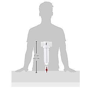 Rusco 1-1/2-250-F Polyester Screened Spin-Down Filter System , White