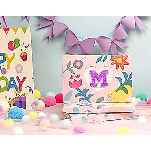 COSHAYSOO Fanny Pack Belt Bag Crossbody Initial Letter for 7 8 9 10 11 12 13 14 15 Year Old Teen Girl Gifts Trendy Stuff Cross Body Purse Travel Essentials Unique Easter Birthday Gift Idea Ivory M