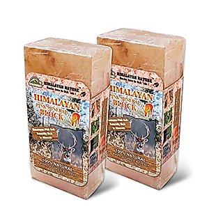Himalayan Nature Licking Salt for Deer - 2 Pack