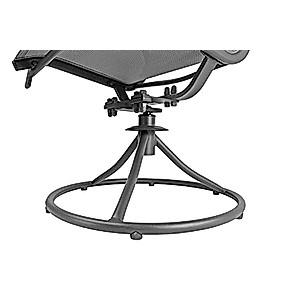 Patio Master Corporation Sienna Swivel Rocker (Set of 2) (Gray)