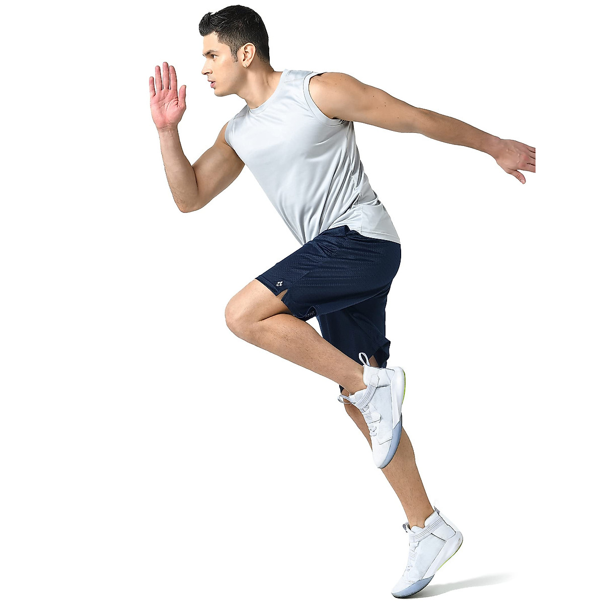 5 Pack: Mens Athletic Shorts, 9" Mesh Basketball Shorts Men Active Gym Shorts with Pockets (Set 1, X-Large)