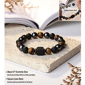 TONY & SANDY Dad Gifts, Dad Gifts for Birthday Christmas, Best Ever Dad to My Dad Bracelet Men Presents Stocking Stuffers Daddy Who Wants Nothing from Wife Son