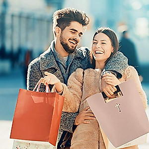 TOYANDONA Bible Carrying Case Felt Bible Bag Hollowed Cross Christian Church Bible Tote Bag Cover Handbag for Bible Study Case Work School Travel Shopping Beige