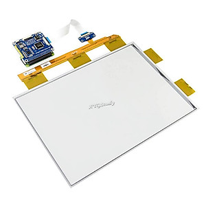 13.3inch e-Paper e-Ink Display HAT for Raspberry Pi Resolution 1600×1200 Black/White 16 Grey Scales USB/SPI / I80 Partial Refresh Support @XYGStudy