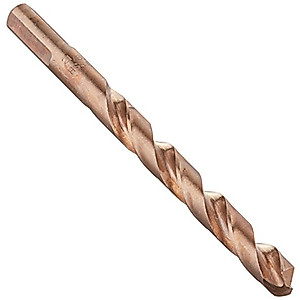 BOSCH CO2148 1-Piece 21/64 In. x 4-5/8 In. Cobalt Metal Drill Bit for Drilling Applications in Light-Gauge Metal, High-Carbon Steel, Aluminum and Ally Steel, Cast Iron, Stainless Steel, Titanium