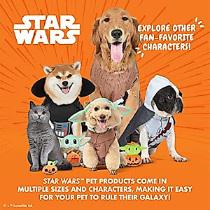 Star Wars: Yoda Halloween 2022 Pet Costume -Small - |Star Wars Halloween Costumes for Dogs, Funny Dog Costumes | Officially Licensed Star Wars Dog Halloween Costume, Multicolor (FF14733-22)