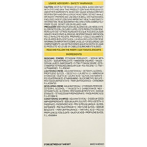 L'Oreal Paris Super Blonde Creme Lightening Kit, 205 Light Brown To Light Blonde