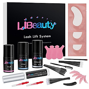 Libeauty Lash Lift Kit Eyelash Perm Kit Professional DIY Lifting Kit for Eyelashes Perming & Curling for Eyelashes at Home & Salon Use