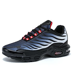 Socviis Men's Fashion Sneaker Air Running Shoes for Men Athletics Sport Trainer Tennis Basketball Shoes Grey 11