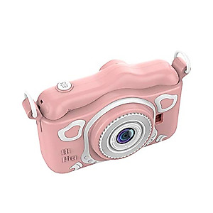 Niaviben Small Digital Camera for Kids Multi-Functions Digital Camera Toy 720p Hd Dual Lens 2.8-inch Screen Camera Gifts for Childrens Pink