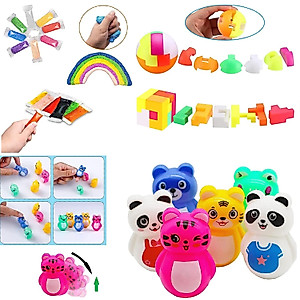 Kaisbro 56 PCS Premium Party Favors Toys for Kids 4-8,Goodie Bag Stuffers,Treasure Box Toys,Classroom Prizes,Prize Toys,Goody Fillers,Pinata Stuffers,Carnival Prizes Boys and Girls Ages 8-12