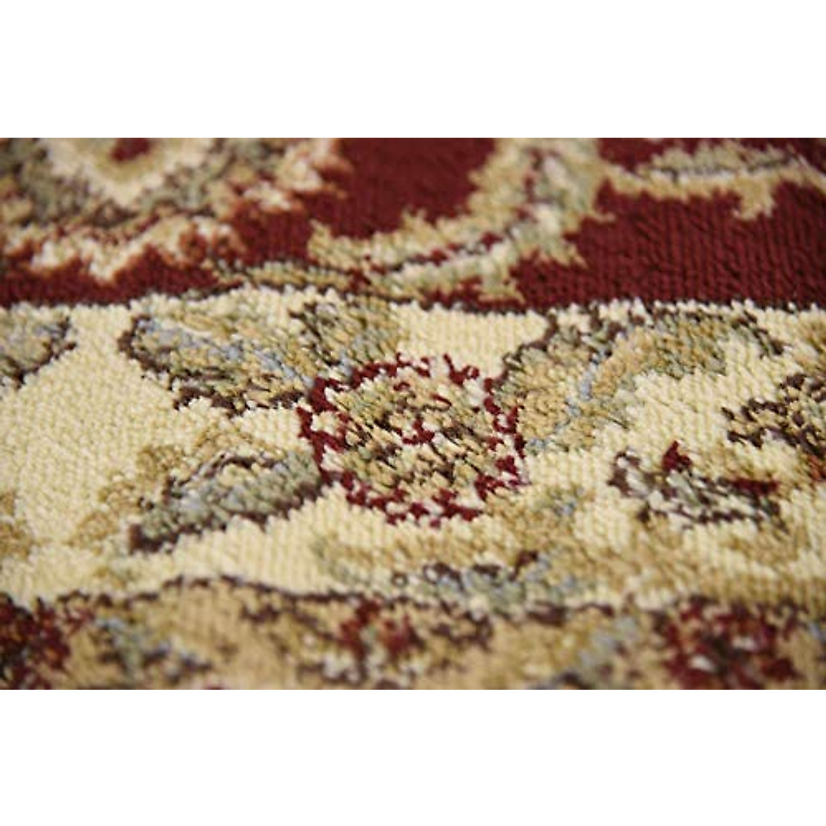 Unique Loom Voyage Collection Traditional Oriental Classic Intricate Design Area Rug (2' 7 x 10' 0 Runner, Red/Tan)