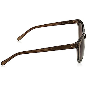 Fossil Women's Female Sunglass Style FOS 3094/S Rectangular, Nude, 51mm, 19mm
