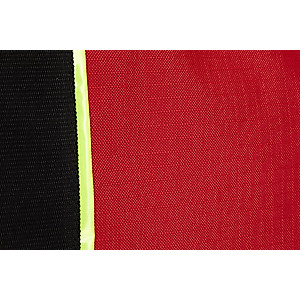 LINE2design Firefighter Gear Bag, Turnout Jumbo Fire Bag with Reflective Trim, Padded Shoulder Strap and Maltese Cross Logo Red Bag