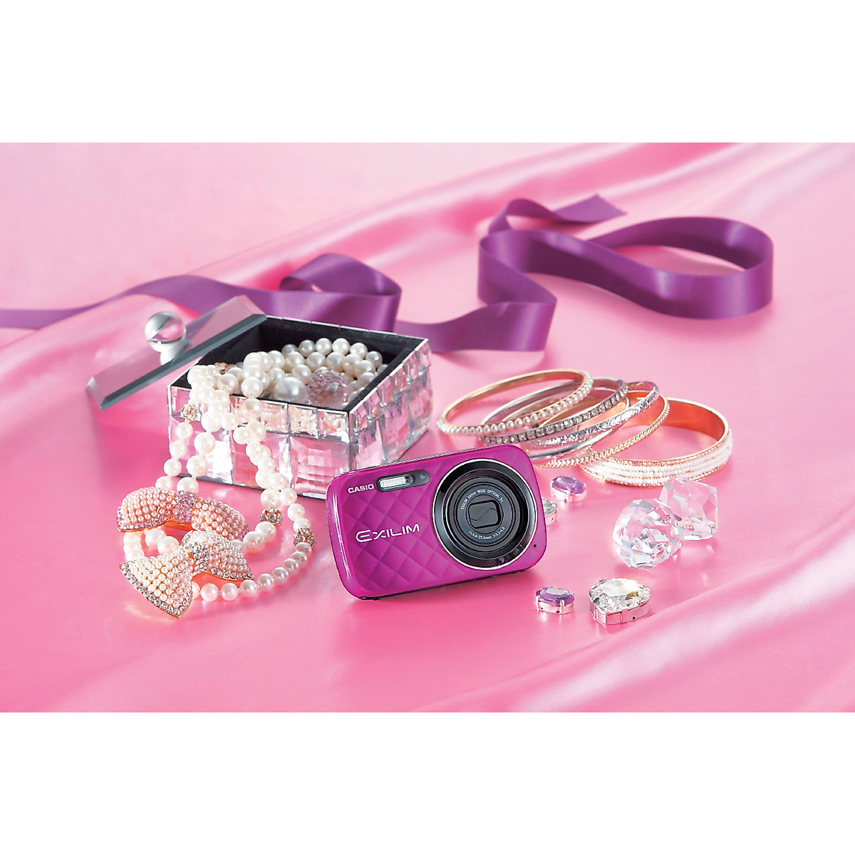 Casio Exilim EX-N10 Digital Camera Pink EX-N10VP