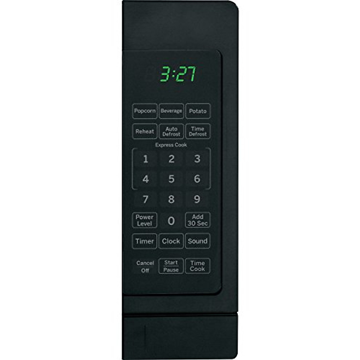 GE Countertop Microwave Oven | 0.7 Cubic Feet Capacity, 700 Watts | Kitchen Essentials for the Countertop | Black