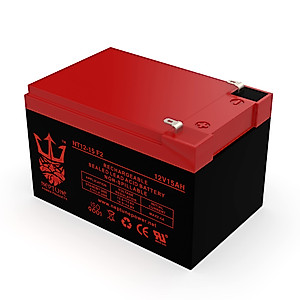 Neptune Power Products Brand NT12-15 F2-12V 15AH F2 SLA Rechargeable Battery Replacement for Go Go Elite Traveller SC40E, SC44E - 2 Pack- USA Technical Support
