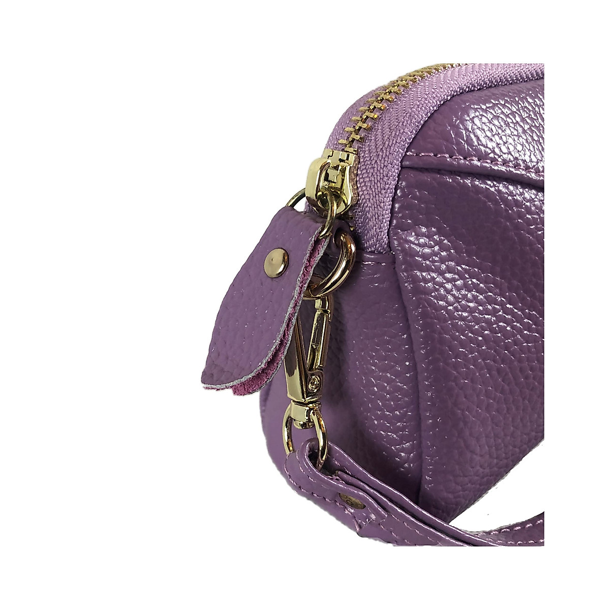 Women's Genuine Leather Wristlet Clutch Cell Phone Purse