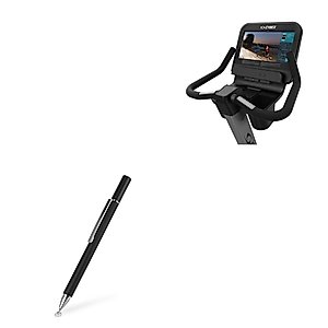 BoxWave CYBEX R Series Upright Bike Stylus Pen, [FineTouch Capacitive Stylus] Super Precise Stylus Pen for CYBEX R Series Upright Bike - Jet Black