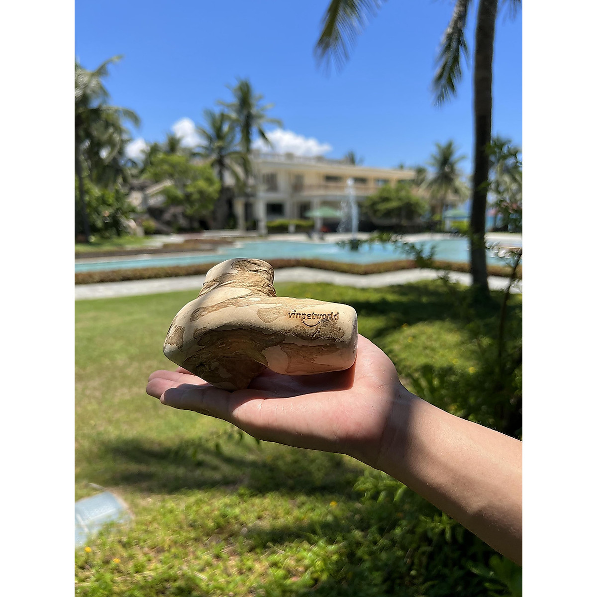 VINPETWORLD Dog Chew Toy - Boost Your Dog's Chewing Joy with This Safe, Natural Stick from Real Coffee Wood, Perfect for Your Joyful Four-Legged Friend - Size Medium (Pack of 2)