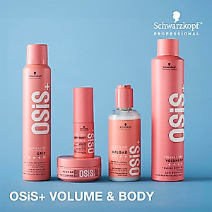 OSiS+ Volume Up Booster Spray, 8.9 oz – Lightweight Flexible Style Control – Textured Volume with Natural Movement and Feel – Volumizing Hair Spray