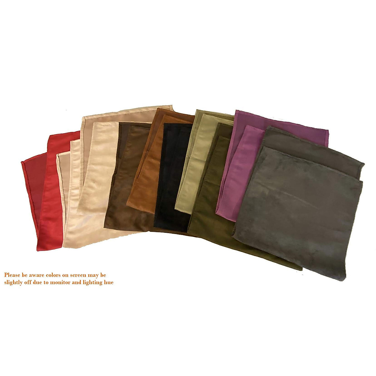 luvfabrics Simple Suede Furniture Protector, Leather Recliner Damage Prevention, Head Rest, Sofa, Love seat, Leather Protector, Computer Chair, Couch Cover (Chocolate, 14 by 30 Inch)