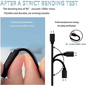 USB Charging Cable Data Transfer Charger Cord Compatible with Kodak Pixpro Astro Zoom AZ401 AZ421 AZ252 AZ901 FZ152-RD FZ53-RD FZ43, Kodak Easyshare C123 Sport C142 C143 C183 C195 C1505 C1530 C1550