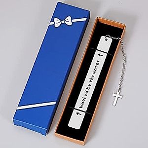 Christian Gifts Bookmark for Women Book Lovers Religious Bible Verse Bookmark Graduation Birthday Gifts for Daughter Girls Sisters Son Daughter Friends BFF Bookworms Baptism Church First Communion