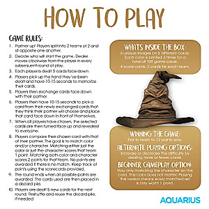 AQUARIUS - Harry Potter Memory Master Card Game