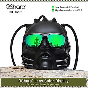 OSharp Performance Replacement Lenses for Bose Soprano BMD0011 Sunglasses - Jade Green