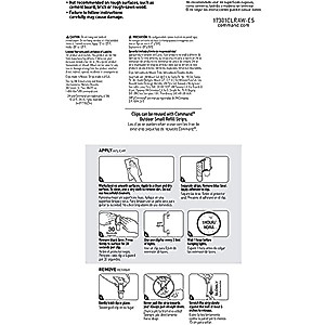 Command Outdoor Rope Light Clips with Foam Strips, Clear, 3 Pack, 36-Clips Total (17301CLRAW-ES)