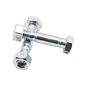 HAKATOP 4 PK 710-0890 5/16" Shear Bolts & Nuts for MTD Cub Cadet Troy-Bilt 710-0890 710-0890A 910-0890A Snow Blower Shear Pins