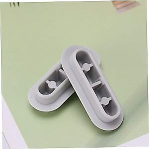 jojofuny 2pcs Toilet Seat Spacer Sitz Bath for Toilet Bumper Replacement Toilet Spacer for Bidet Toilet Lid Cushioning Pad Toilet Seat Antislip Gasket Toilet Accessories Padded Toilet Seat