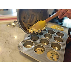 USA Pan Bakeware Muffin Pan, 12-Well, Aluminized Steel and Rectangular Cake Pan, 9 x 13 inch