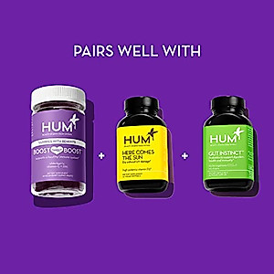 HUM Boost Sweet Boost - Immune Support Gummies with Vitamin C, Zinc & Elderberry - Elderberry Gummies for Immune System Support & General Wellness (60 Vegan Gummies)