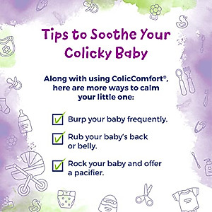 Boiron ColicComfort Single-Use Drops for Relief from Colic Symptoms of Gas Pain, Bloating, and Cramps - Sterile and Non-Drowsy Liquid Doses - 30 Count (Pack of 1)
