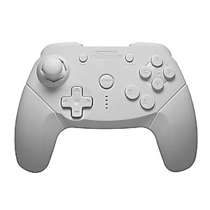 Retro Fighters Brawler64 Wireless Nintendo Switch Controller Online Bluetooth NSO Edition, White
