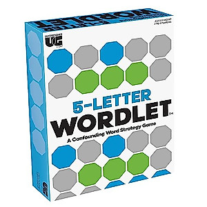 University Games | 5 Letter Wordlet Game for 2 to 4 Players Ages 8 and Up