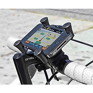 RAM X-Grip Phone Mount with RAM EZ-On/Off Bicycle Base