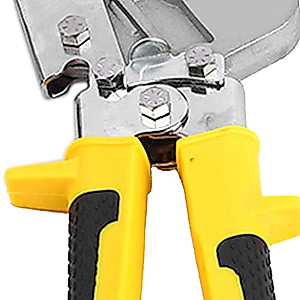 Keel Clamp, Keel Pliers Forceps Steel Ceiling Riveting Clamp Stud Crimper Woodworking Joist Tool Installation Forcep Wire, Needle Nose Pliers